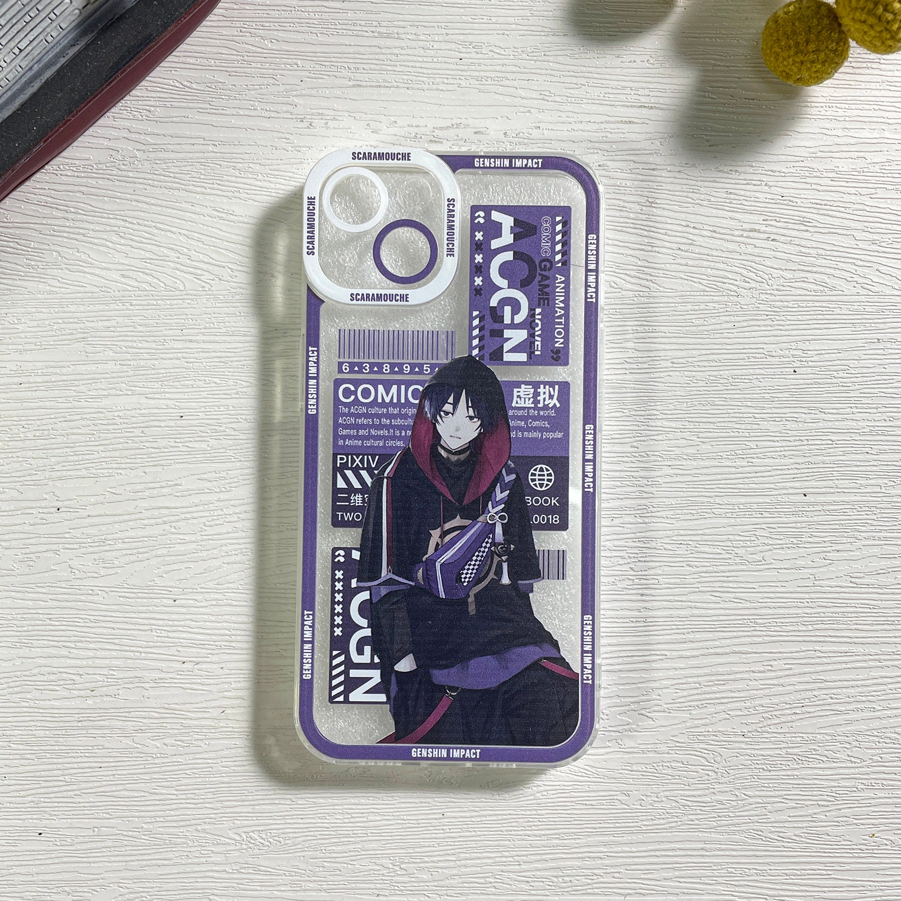 Genshin Impact Phone Case,ayaka-eula-fischl-hu Tao-kazuha-scaraniyche ...