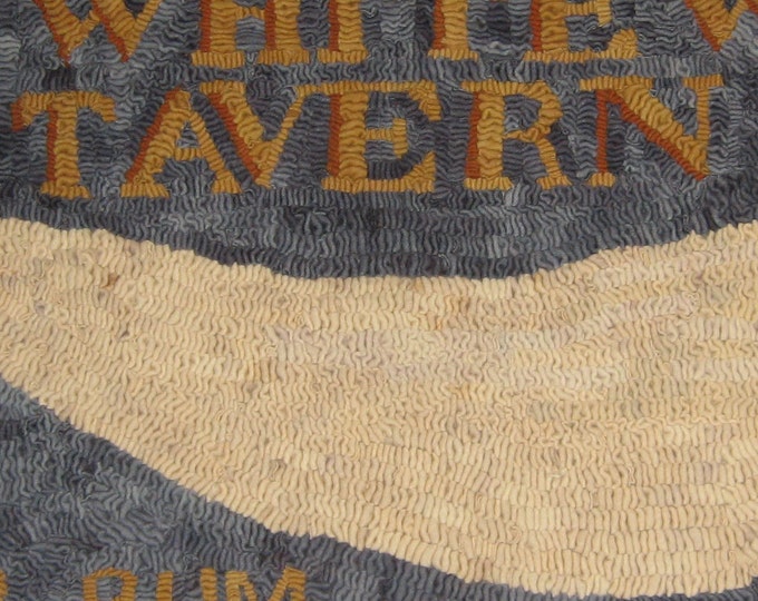 Rug Hooking PATTERN the White Whale Tavern - Etsy