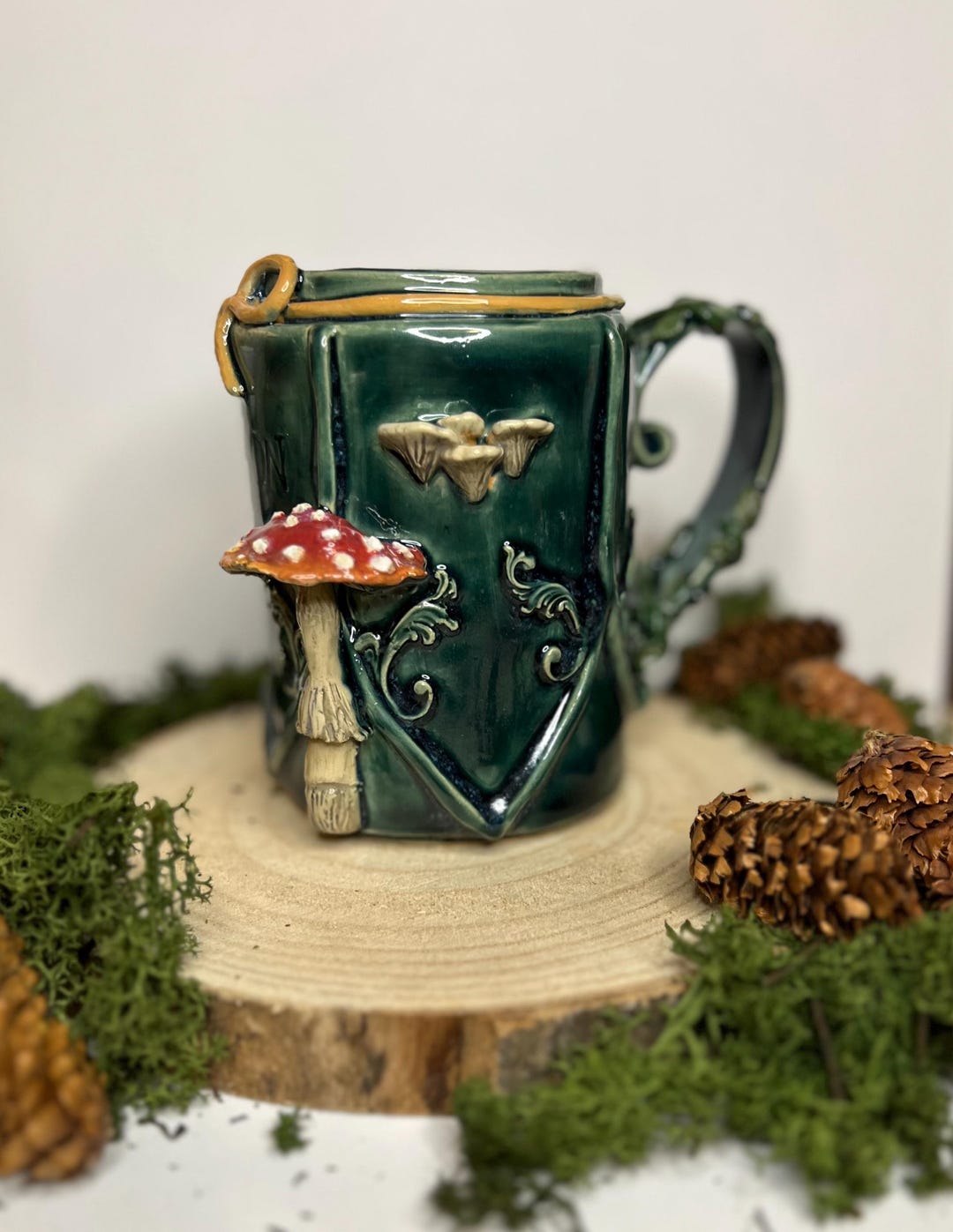 Magical “poison” Mug – Handmade Ceramic With Unique Toadstool Design - Etsy