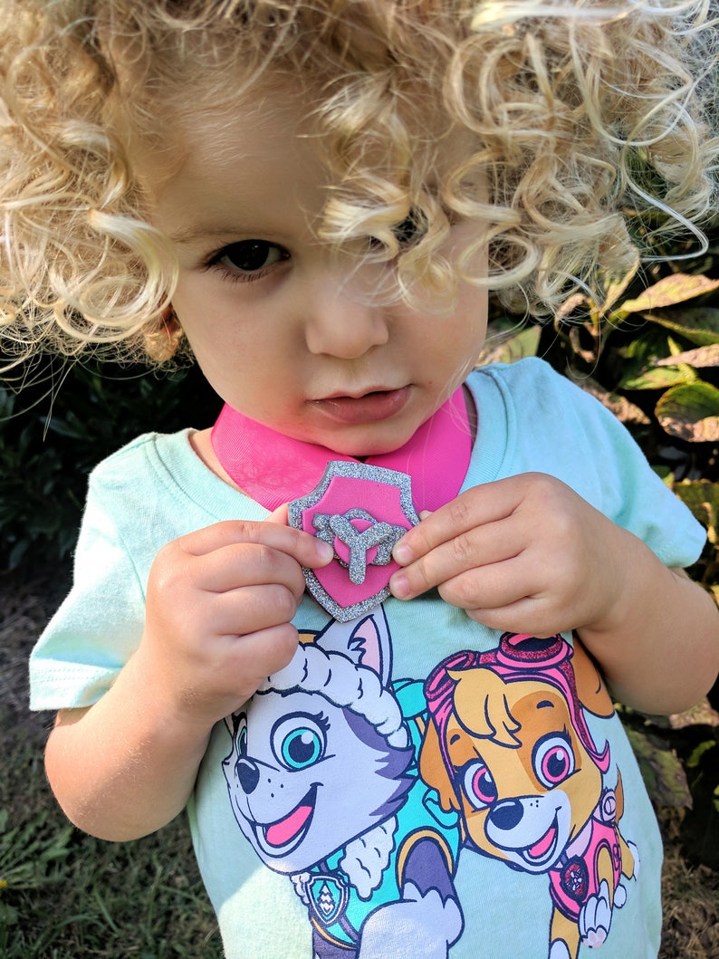 Skye Badge Puptag Pattern Cricut Silhouette Svg Png Jpg - Etsy