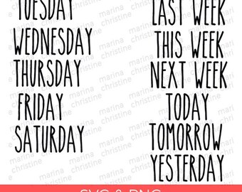 Rae Dunn Inspired 23 Autumn Fall Words Cricut, Silhouette Vinyl, Heat ...