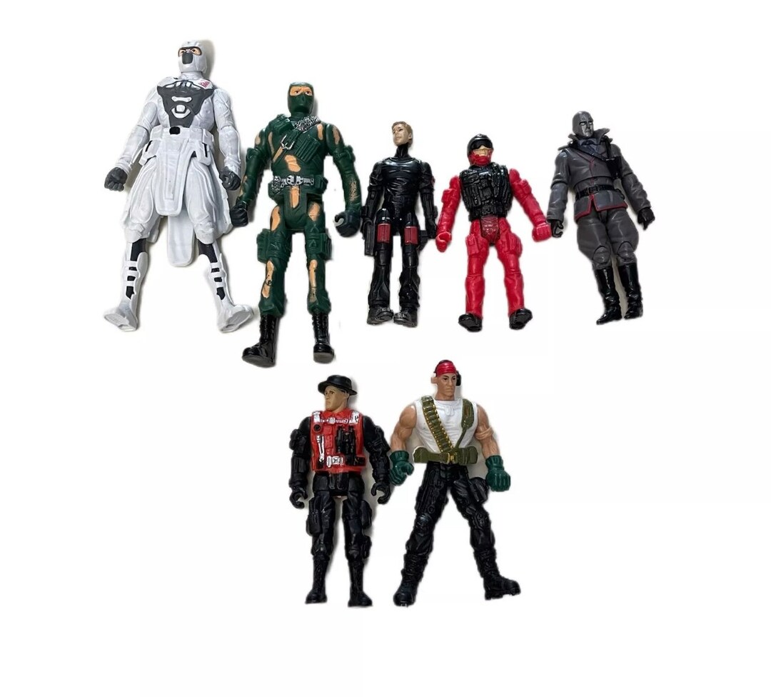7qty Vintage GI Joe Action Figure Bundle Lot - Etsy