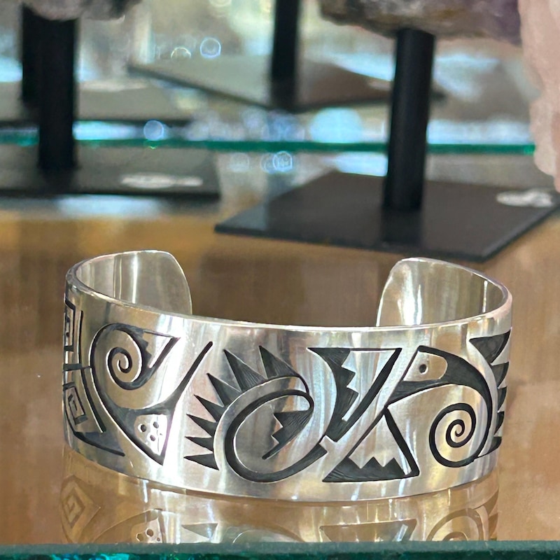 Hopi Overlay Jewelry - Etsy