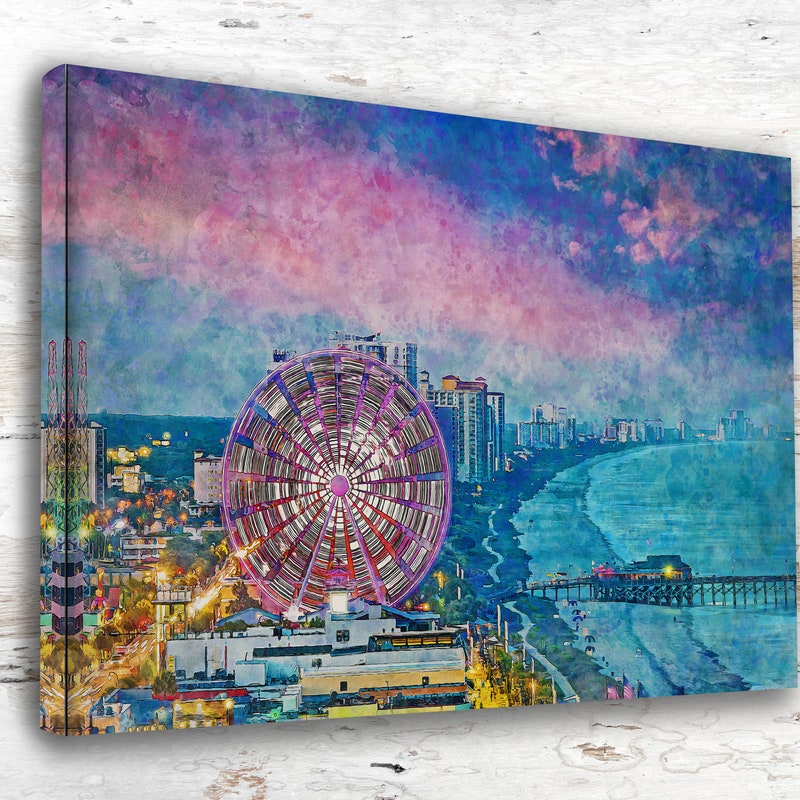 Myrtle Beach Wall Art - Etsy