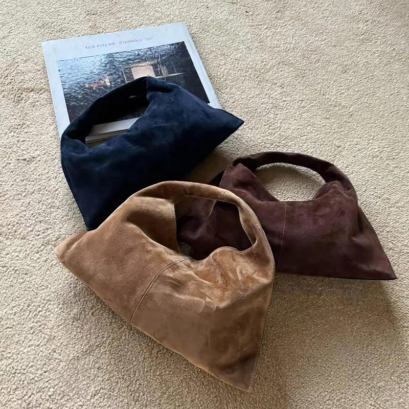 Unlined Leather Bag - Etsy