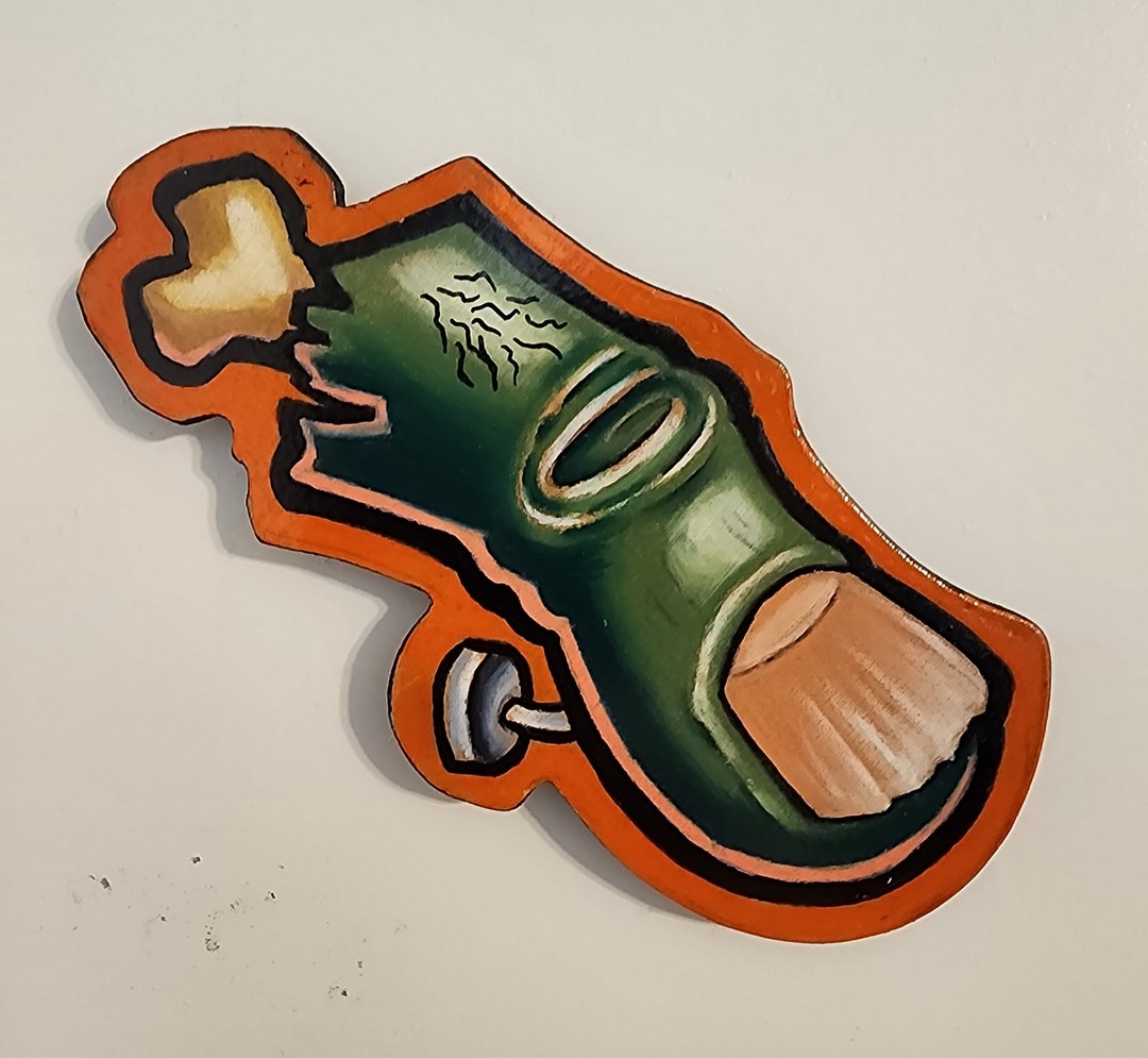 Wooden Severed Toe Magnet - Etsy