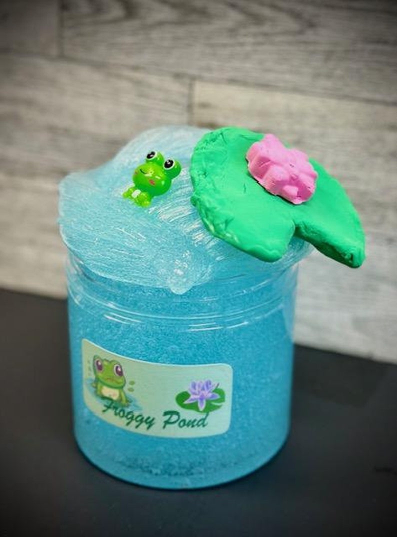 12oz,froggy Theme Slime, Frog Lover, Cute Slime for Boys and Girls ...