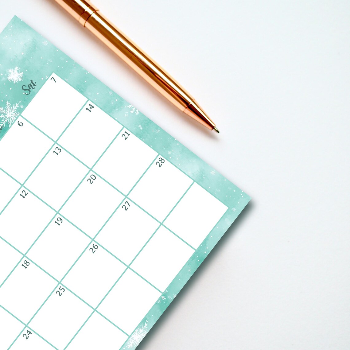 Editable December 2024 Printable Calendar Fillable Printable Digital ...