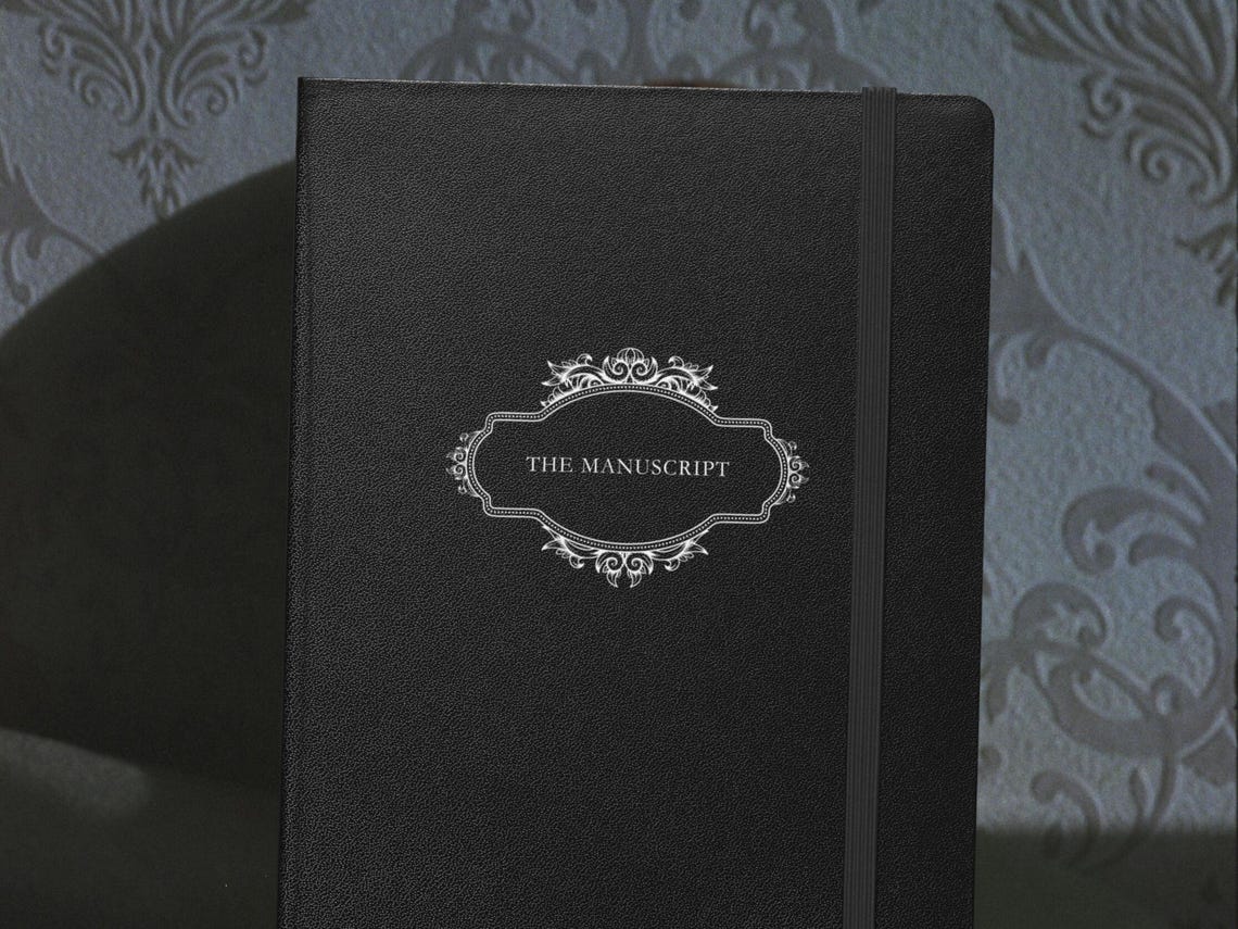The Manuscript Journal | TTPD Notebook | Writers Gift - Etsy