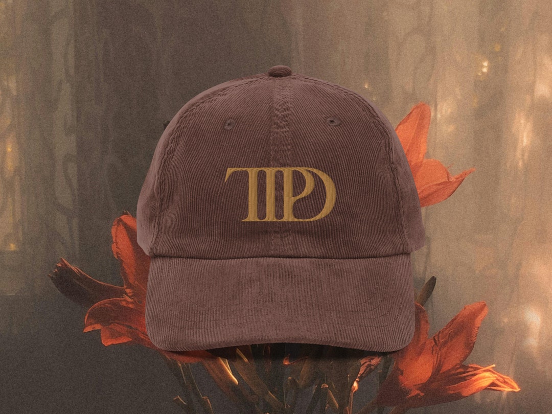 The Tortured Poets Department Corduroy Hat | TTPD | Soft Vintage Brown ...