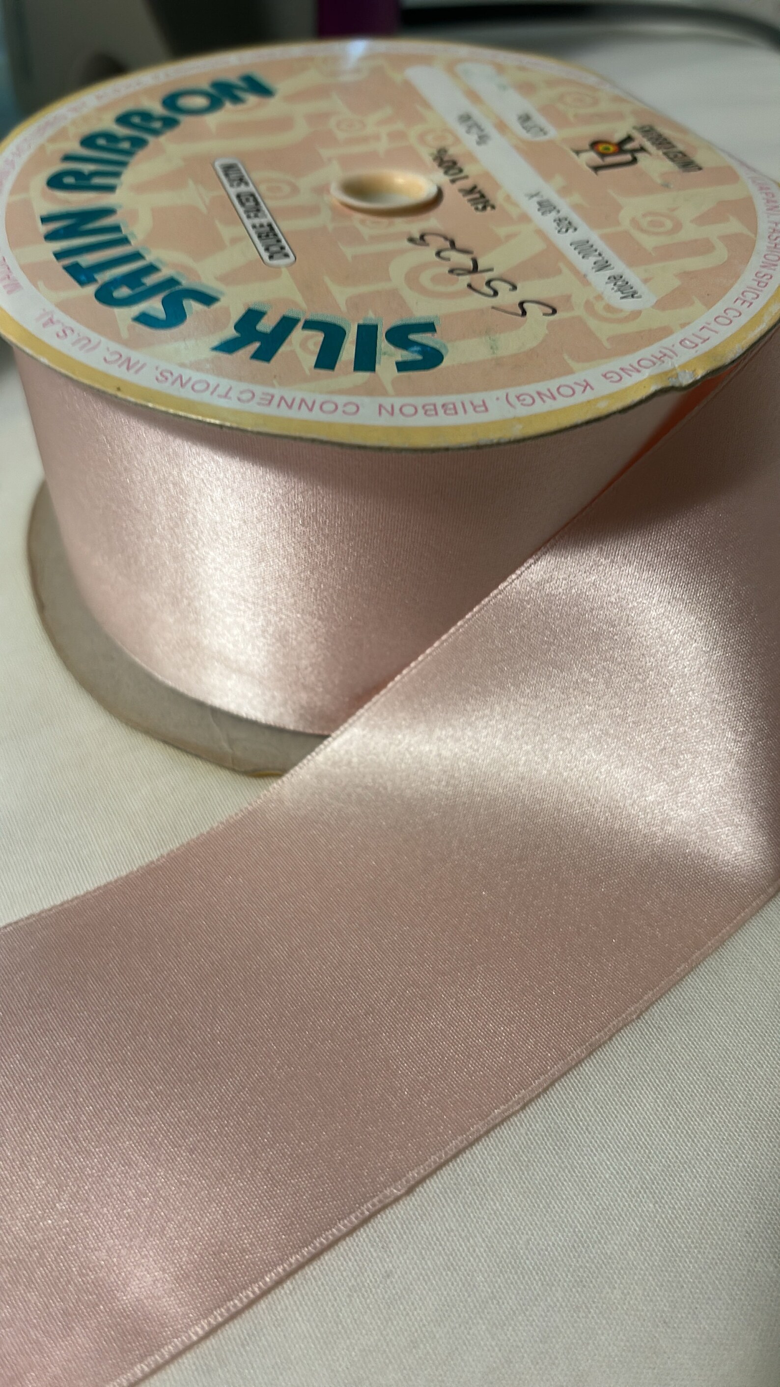 Silk Satin 2 Wide Ribbon in 5 Colors - Etsy