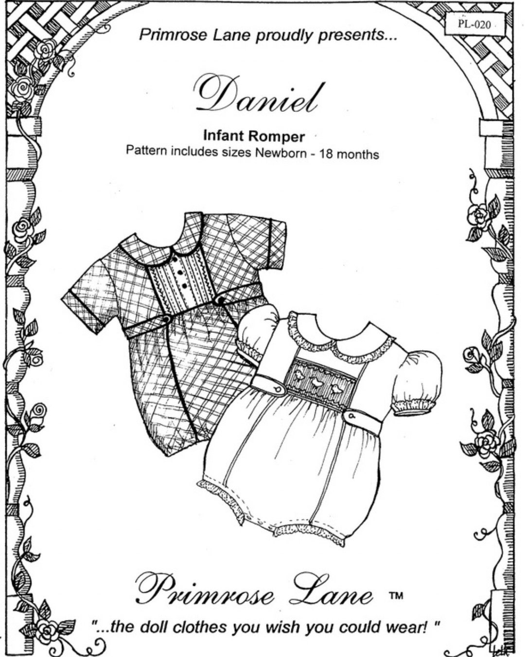 Primrose Lanes Daniel Pattern - Etsy