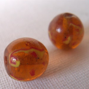 Vintage Chinese China Boshan Millefiori Glass Beads Mixed Colours Lot ...