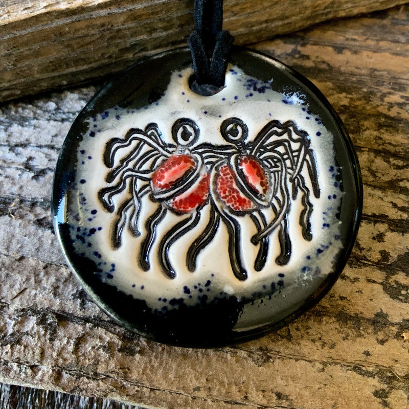 Monster Necklace - Etsy