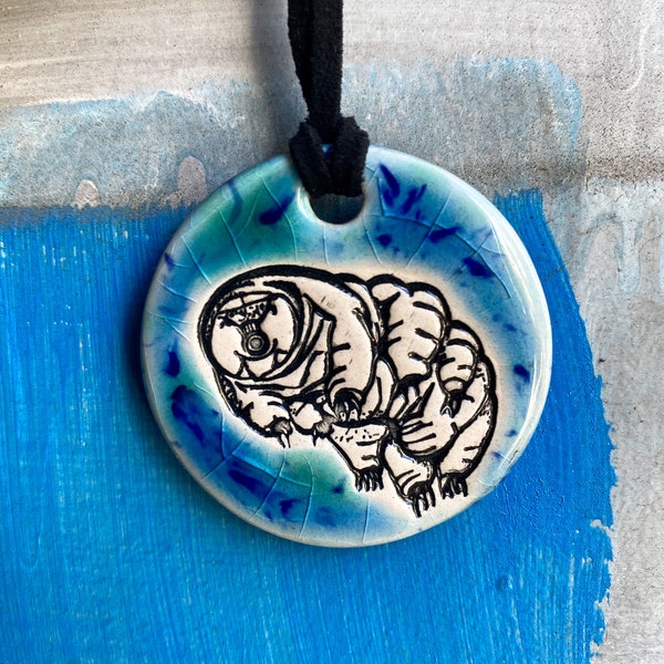Tardigrade Necklace - Etsy