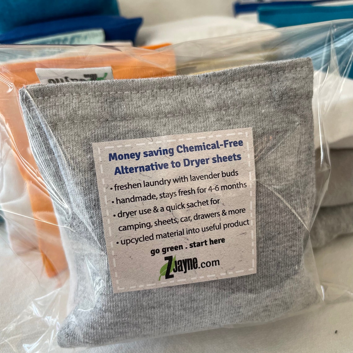 Laundry Pillows SET of THREE Reusable Dryer Sheet Alternative - Etsy