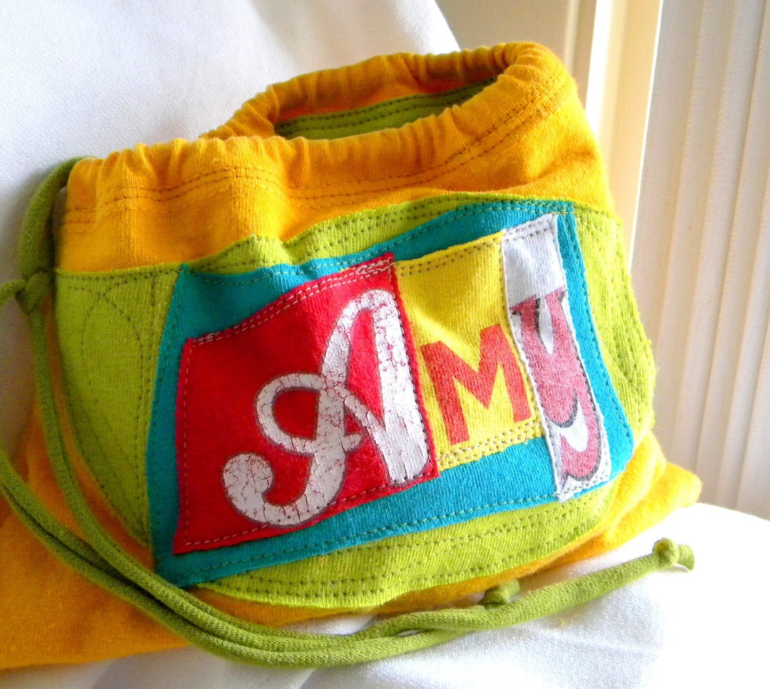 Name Your Stuff ONE What's Your Word LINED Wristlet Pouch Custom Made ...