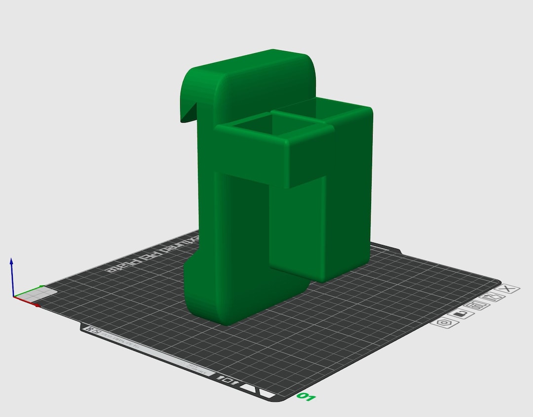 3D Printable Nail Gun Holder Wall Mount Organizer STL File - Etsy