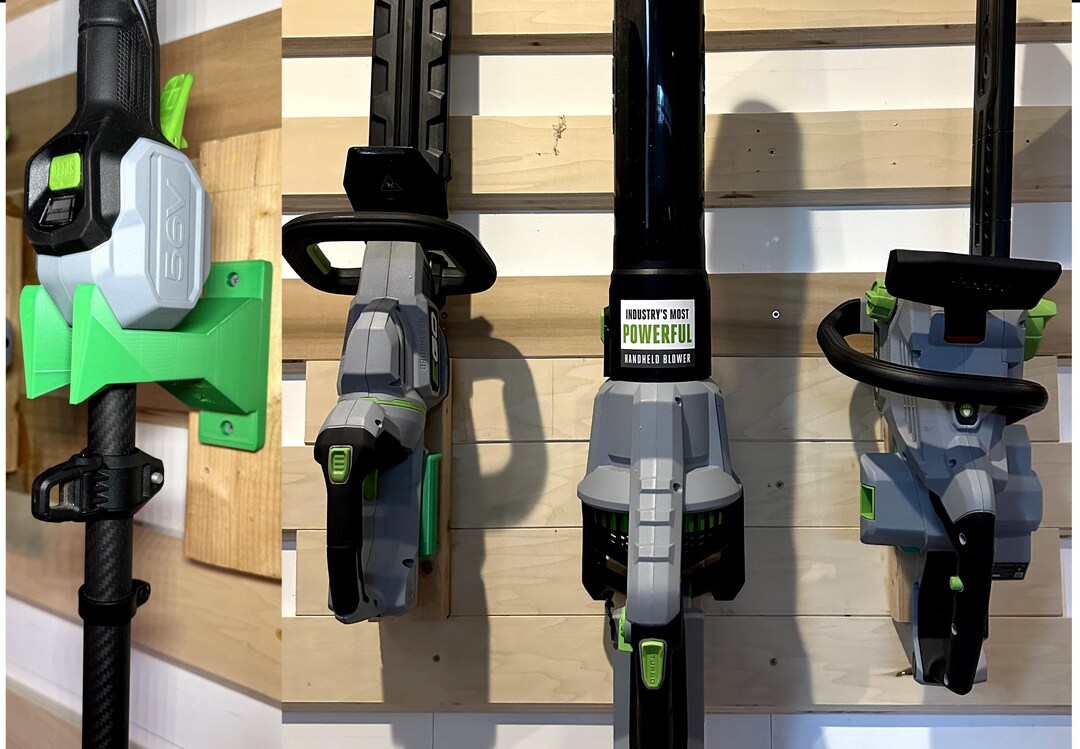 EGO 56V Tool Wall Mount Set: Chainsaw, Blower, Trimmer - PETG - Etsy