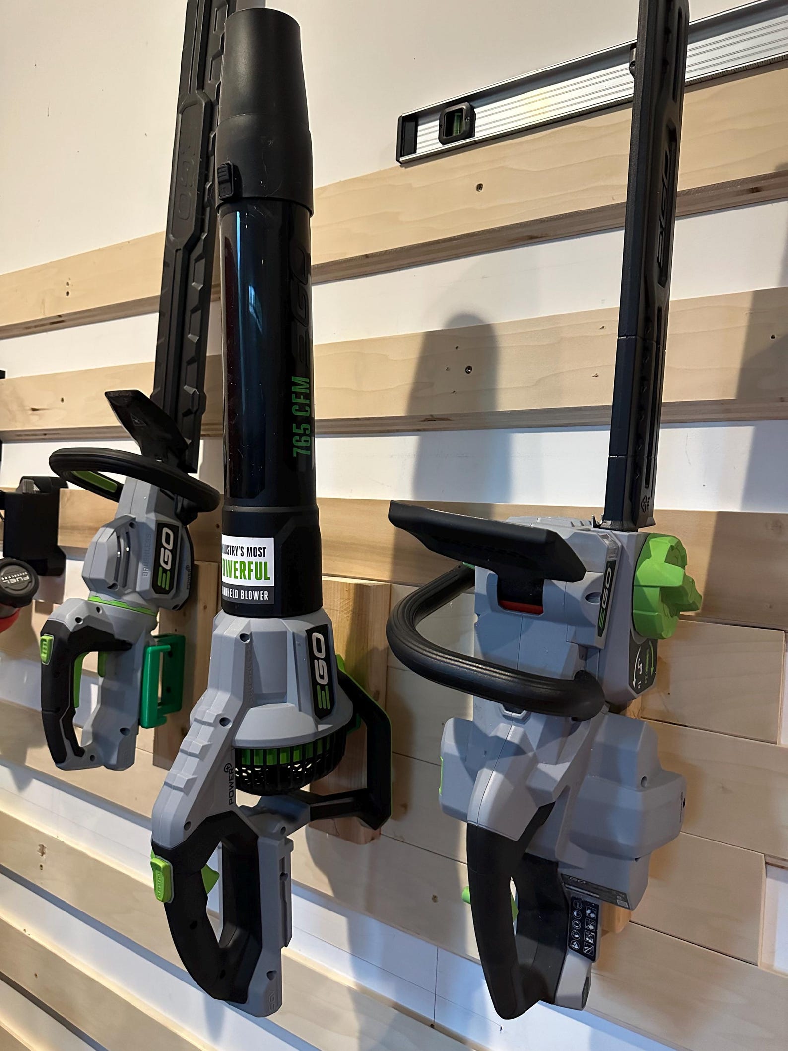 EGO 56V Tool Wall Mounts: Chainsaw, Hedge Trimmer, Leaf Blower - Etsy