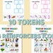 Instant Download Printable Kid Token Boards Printable Token Board ...