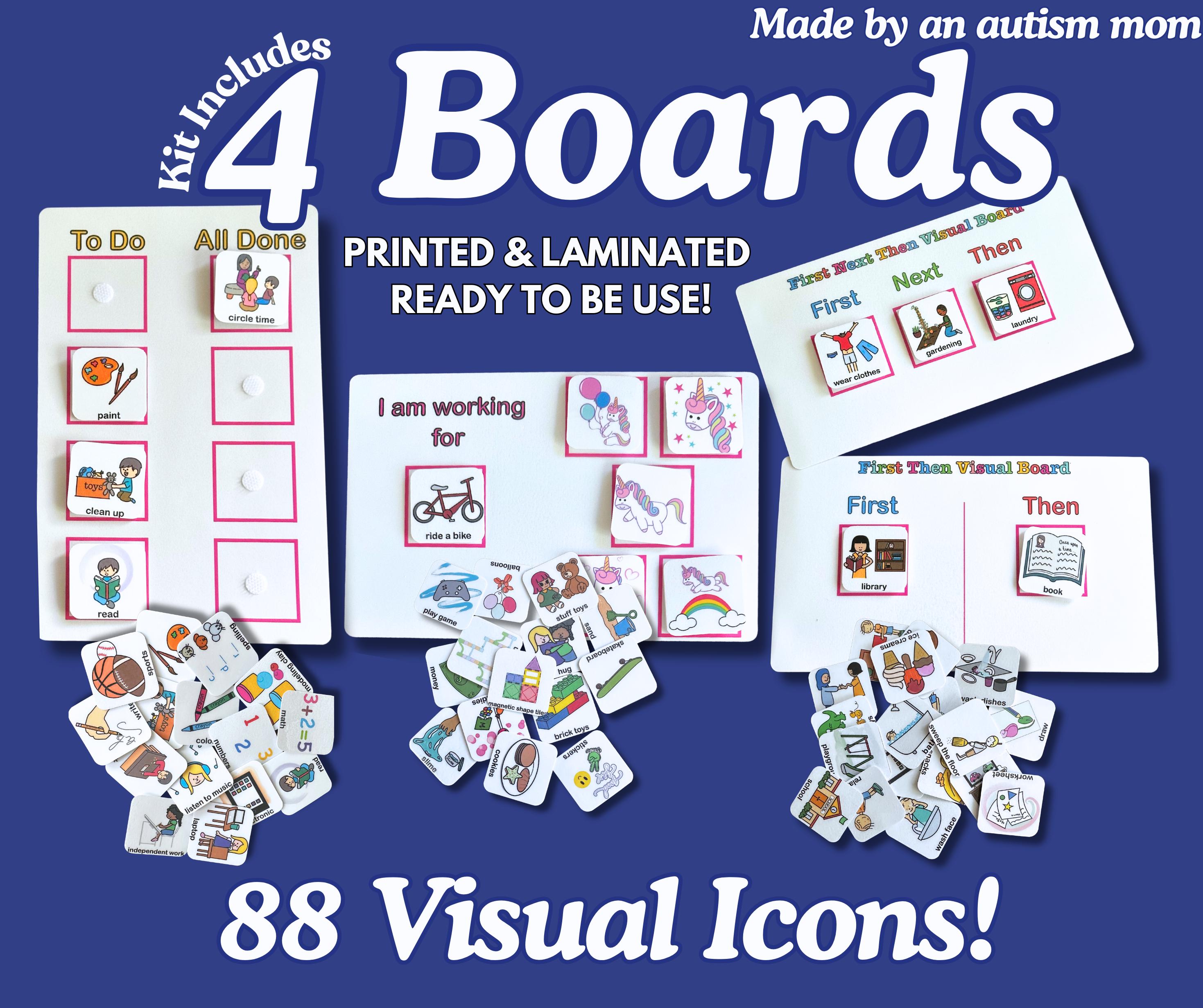 Visual Schedule for Kids Daily Routine Schedule for Kid Chore Chart for ...