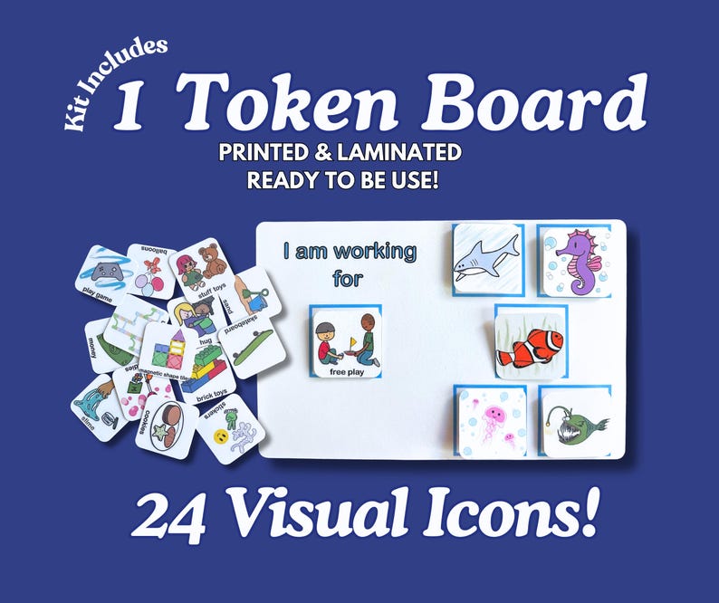 Laminate Kid Token Boards Laminatedtoken Board Laminate Autism Laminate ...