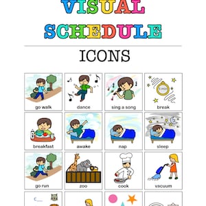 Instant Download First and Then Visual Schedule Autism Now and Next ...