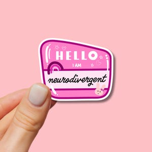 Sticker for Neurodivergent Identity Sticker for Sped ...
