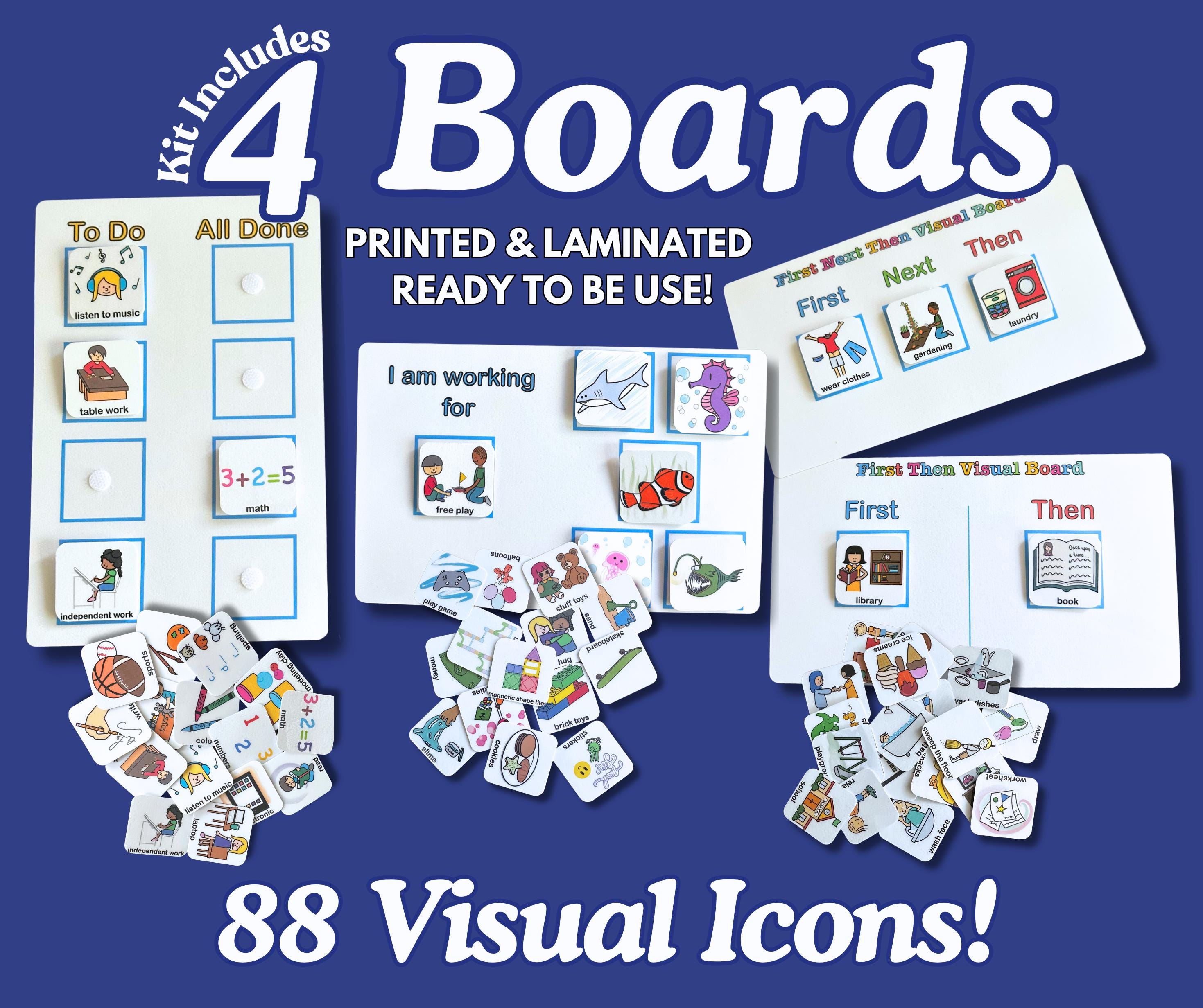 Visual Schedule for Kids Daily Routine Schedule for Kid Chore Chart for ...