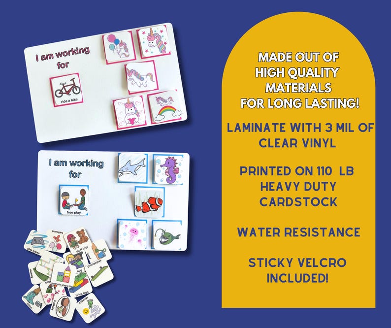 Laminate Kid Token Boards Laminatedtoken Board Laminate Autism Laminate ...