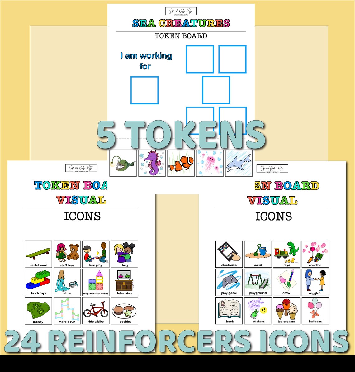 Printable Kids Daily Routines Bundle Visual Schedule Kit for Autism ...