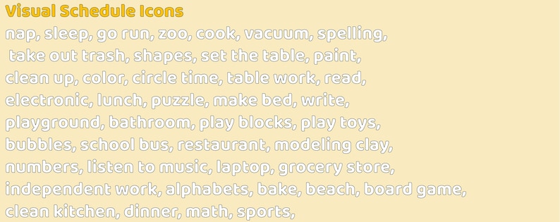 Instant Download First and Then Visual Schedule Autism Now and Next ...