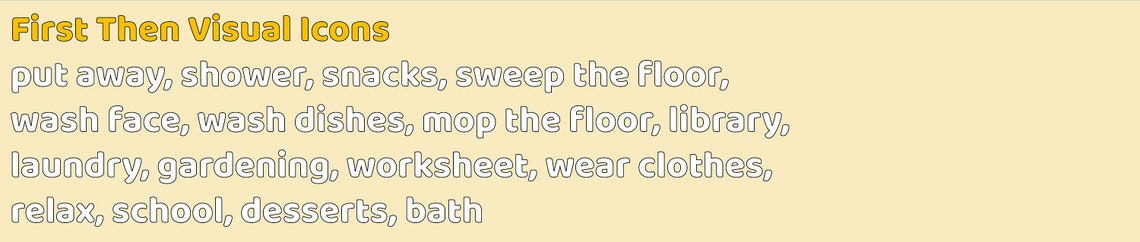 First and Then Visual Schedule Autism Now and Next Board Pecs Printable ...