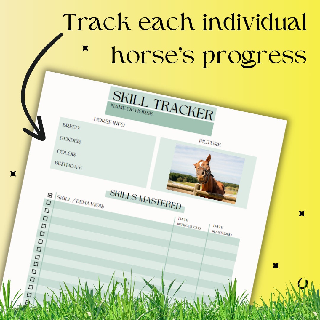 R+ Horse Training Journal - Base Journal Bundle - PDF Download ...