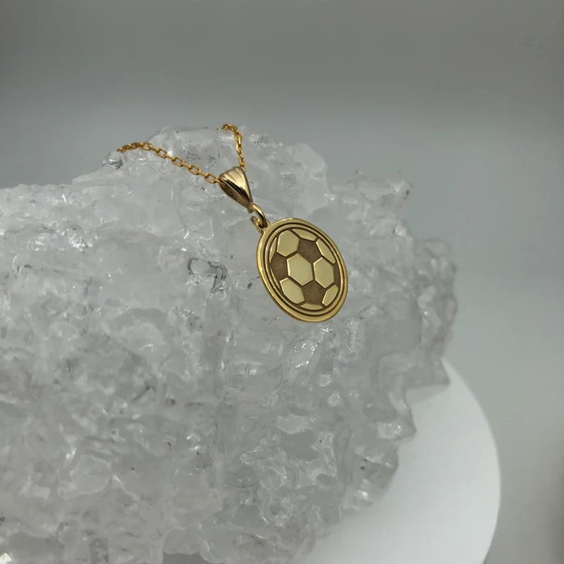 Soccer Necklace - Etsy