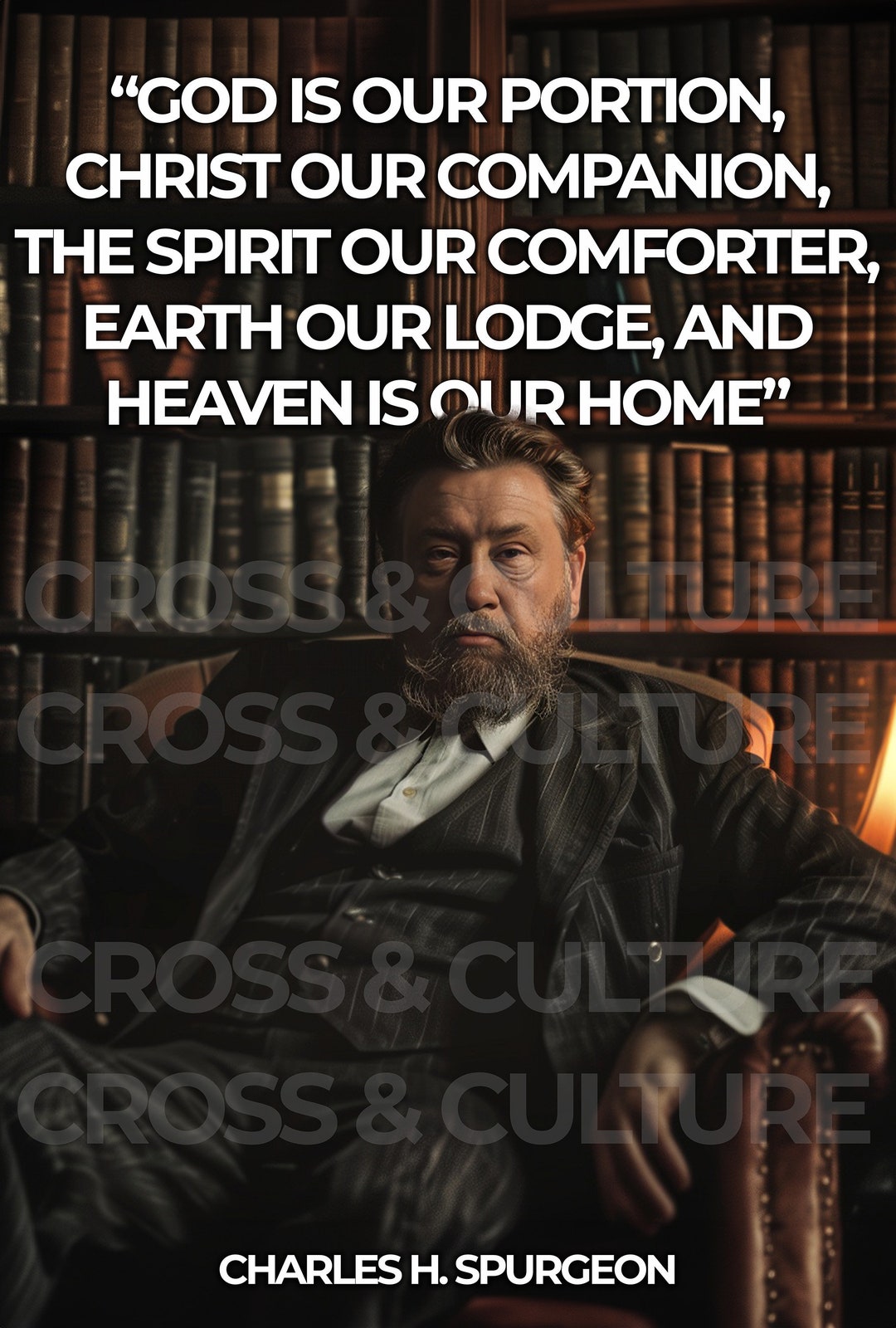 CH Spurgeon Poster (digital Art Print) - Etsy