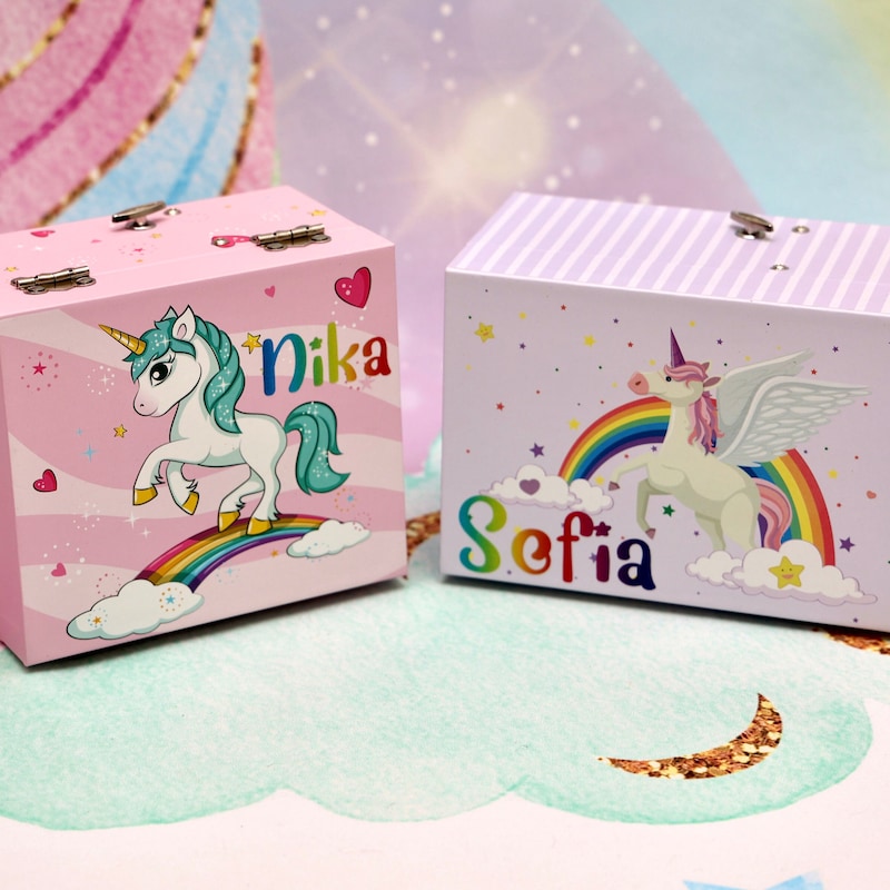 Unicorn Jewellery Boxes - Etsy