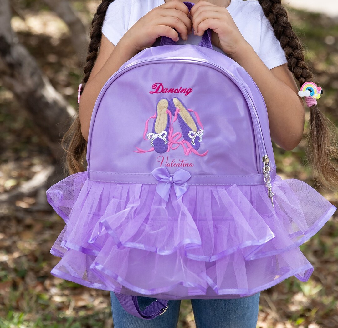 Personalized Ballerina Backpack: Custom Dance Bag for Girls - Etsy
