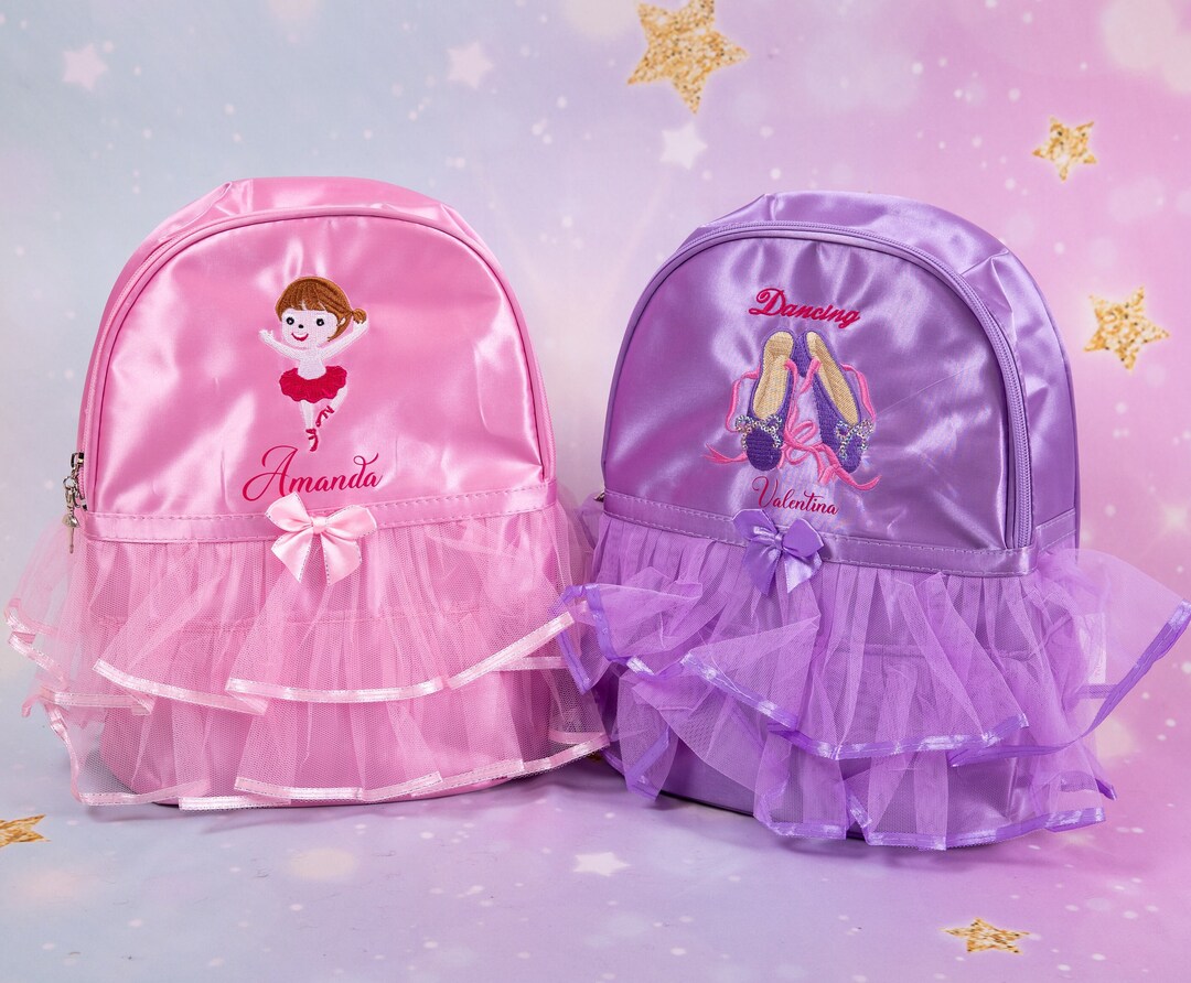 Personalized Ballerina Backpack: Custom Dance Bag for Girls - Etsy