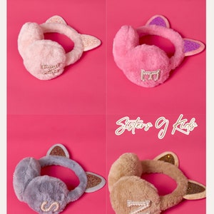 Kids Custom Cat Ears Earmuffs: Warm Party Earmuffs - Etsy