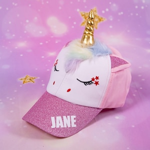 Unicorn Baseball Cap, Kids Unicorn Baseball Caps, Children's Unicorn ...