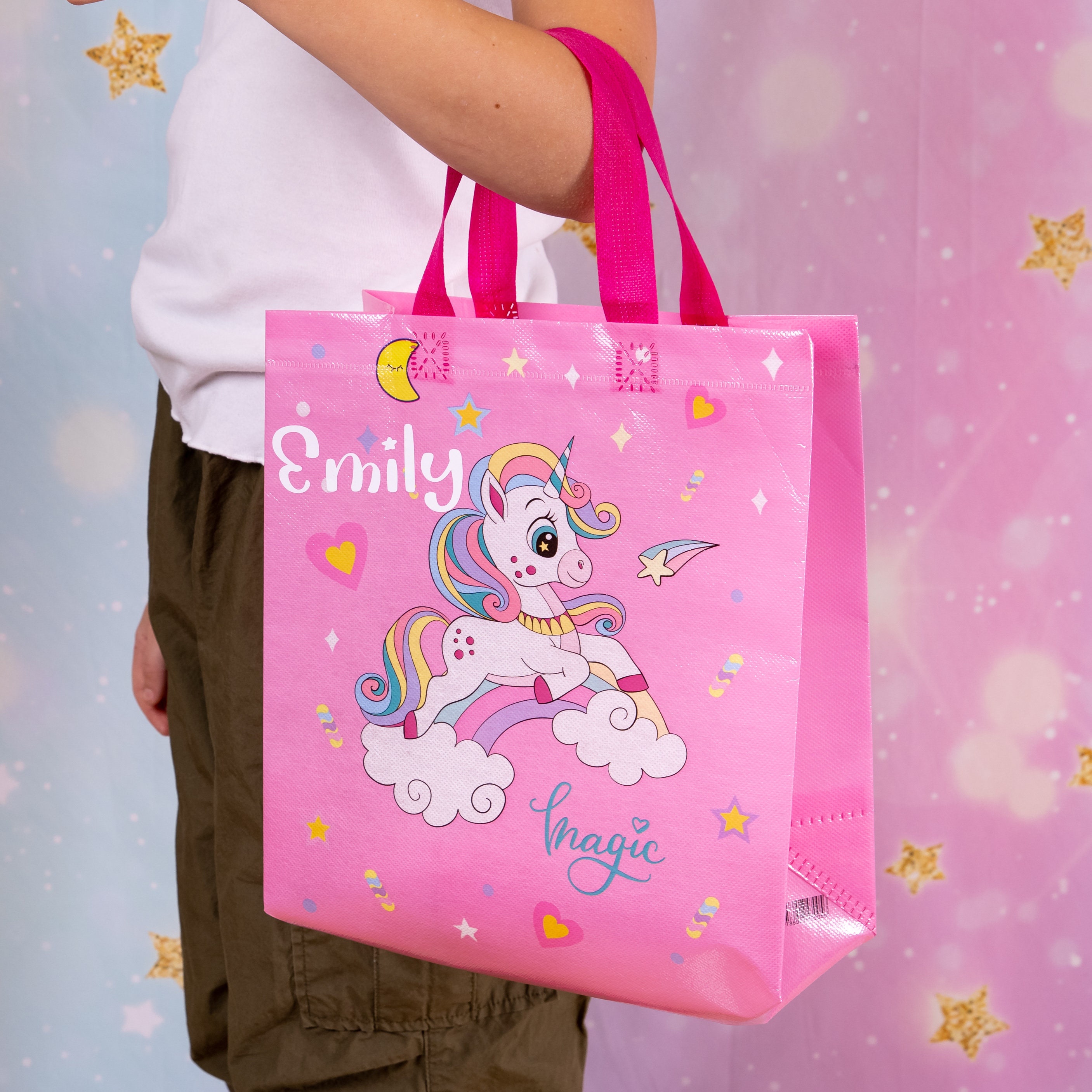Custom Unicorn Goody Bags, Custom Goody Bag, Kids Unicorn Party Goody ...