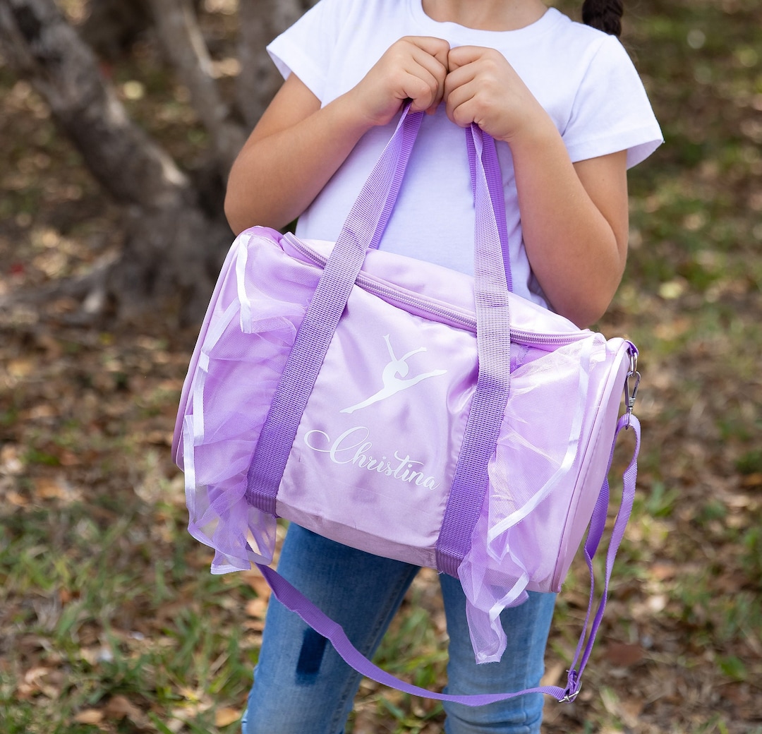 Personalized Kids Duffle Bag: Ballet Dancing Gymnastics Bag - Etsy