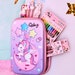 Unicorn School Supplies, Personalized Unicorn Pencil Case, Unicorn ...