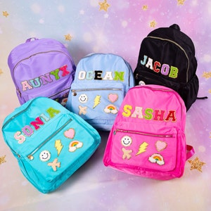 Personalized Backpack, Custom Back to School Backpack, Custom Name ...