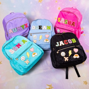 Personalized Backpack, Custom Back to School Backpack, Custom Name ...