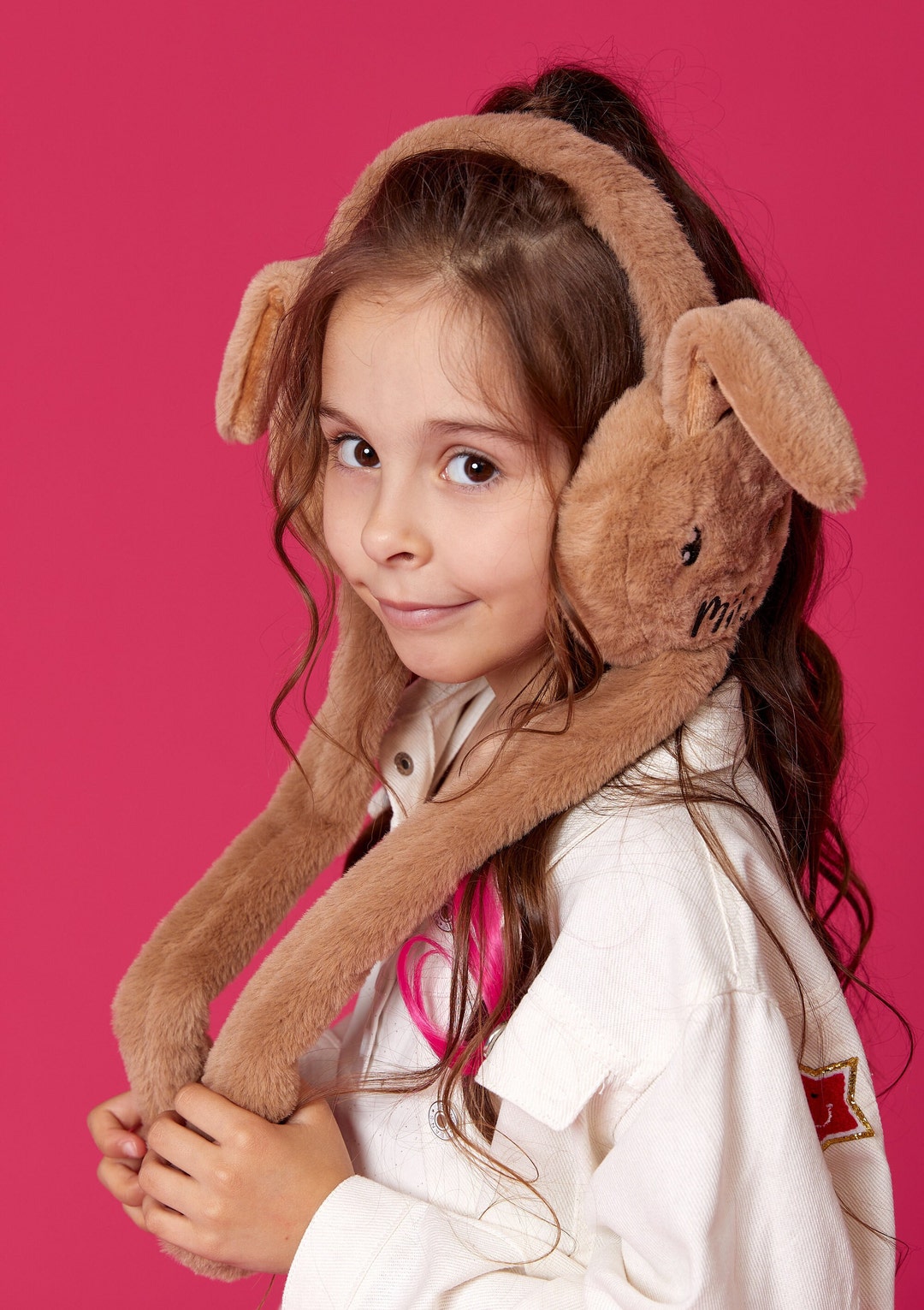 Kids Bunny Custom Earmuffs, Warm Earmuffs, Kids Cute Bunny Earmuffs ...