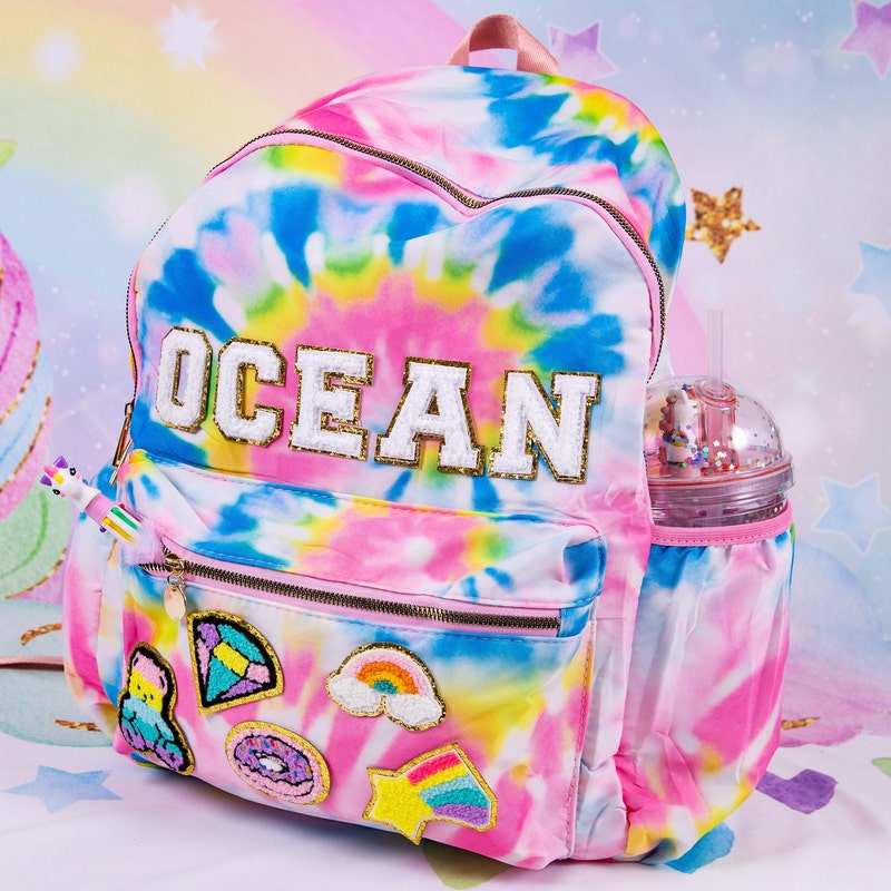 Rainbow School Backpack - Etsy