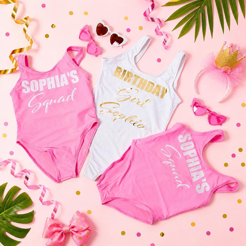 One Piece Kids Swimwear - Etsy